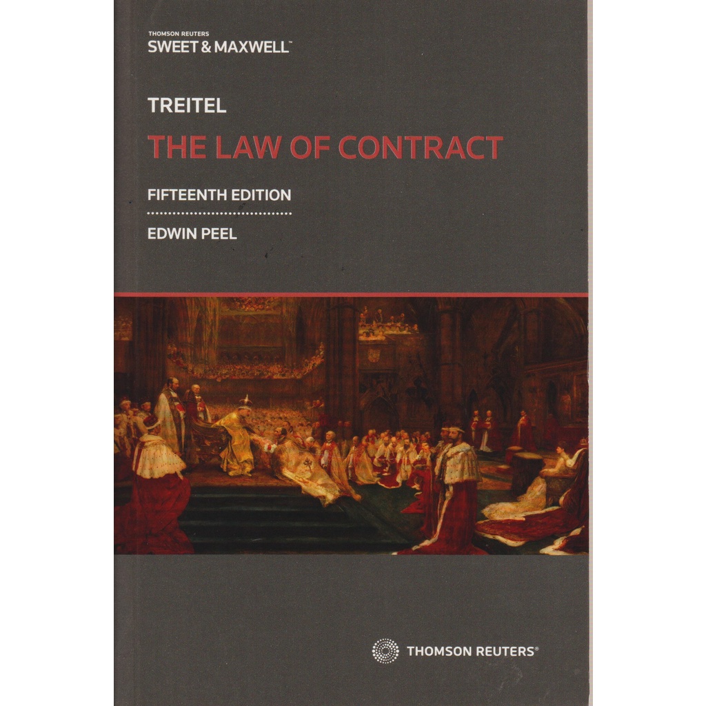 TREITEL- THE LAW OF CONTRACT 15E- BY EDWIN PEEL [2020 ED] | Shopee Malaysia
