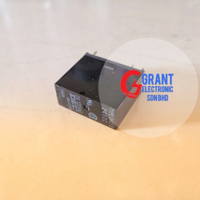 TYPE DH2SU Relay 24VDC 6pin, 2A 120VAC, DEC DC24v 6pin 24v | Shopee ...