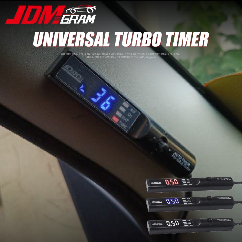 JDMGRAM Universal Car Apexi Turbo Timer Automatic Auto Stop Driving ...