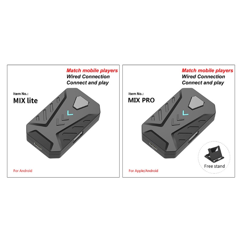 RR Portable Mobile Gaming Keyboard Mouse Converter Adapter MIX PRO ...