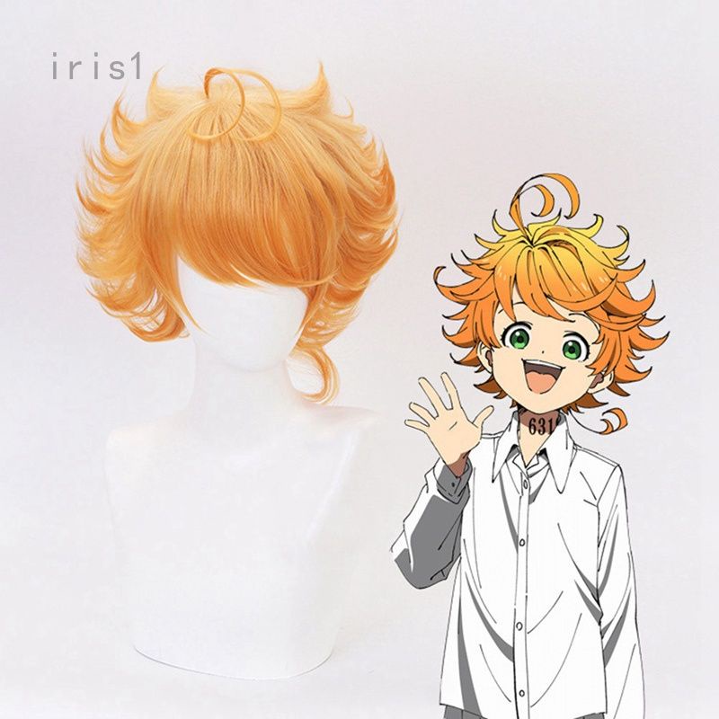 Emma The Promised Neverland Cosplay Wig Anime Character Wig | Shopee ...