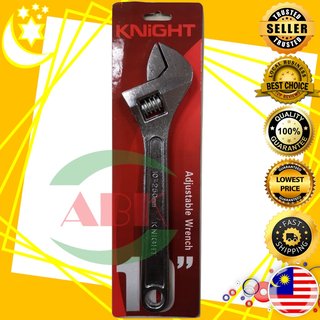 (6" / 8" / 10" / 12") KNIGHT SWITCH SPANNER ADJUSTABLE WRENCH SPANAR ...