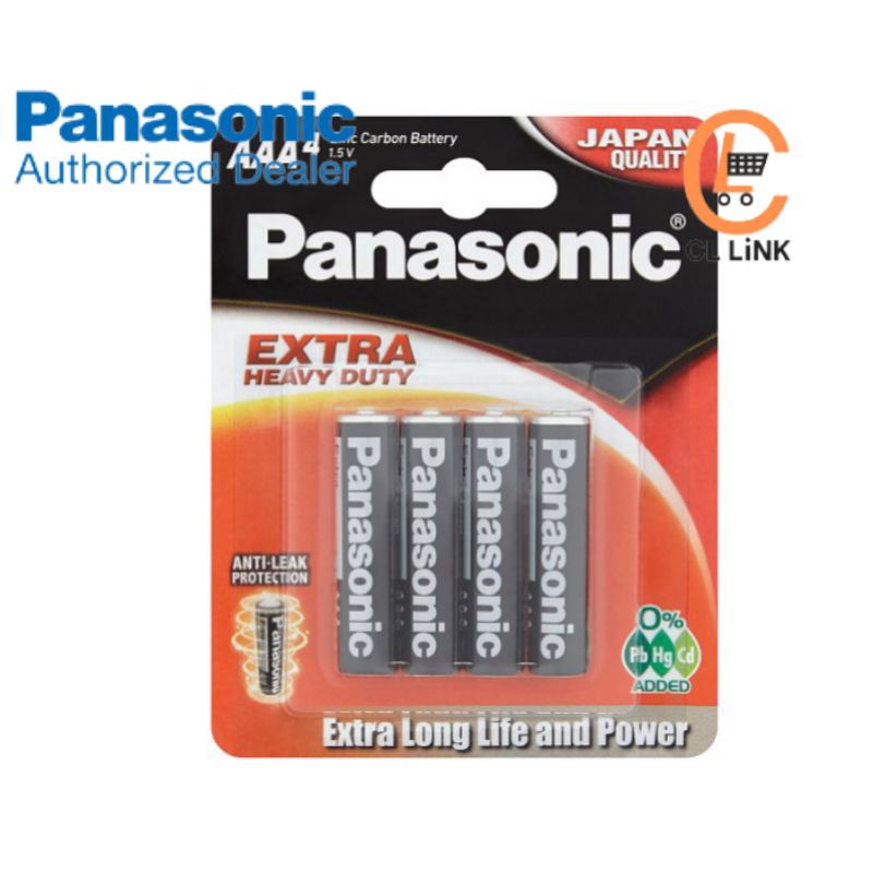 Panasonic Battery Extra Heavy Duty Size AAA [UM-4SHD/4B] | Shopee Malaysia