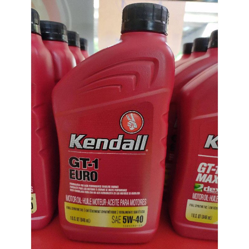 🇺🇸Free Oil Filter Proton/Perodua Kendall GT-1 Euro SAE 5w40 5w-40 API ...