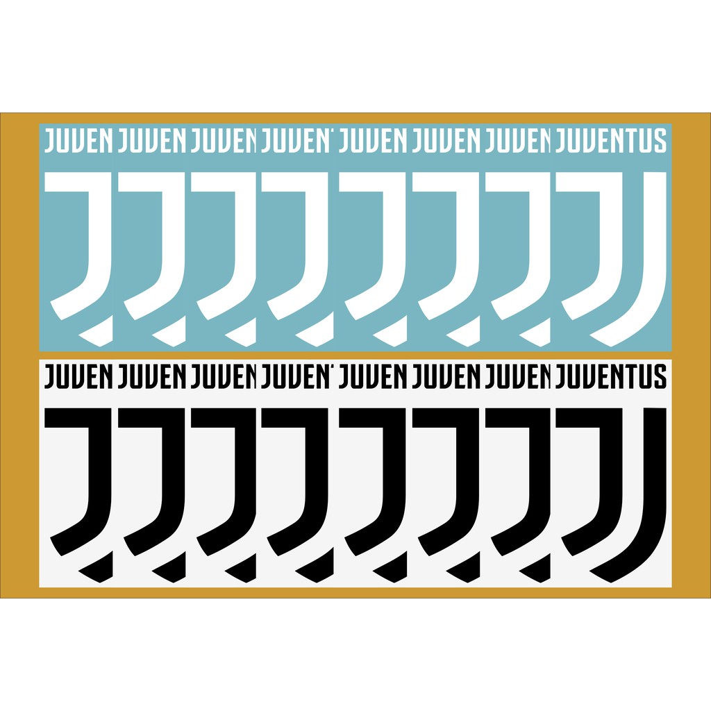 New Juventus Logo Ball Sticker Juventus Logo Car Sticker Juventus Logo ...