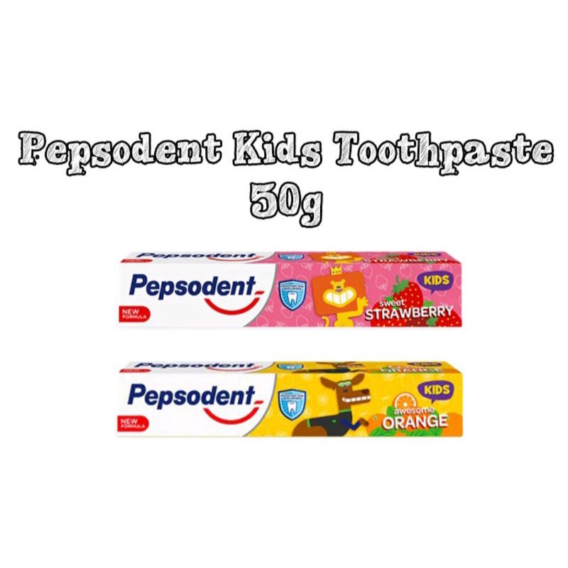 Pasta Dental Children Toothbrush Pepsodent Kids 50 gr | Shopee Malaysia