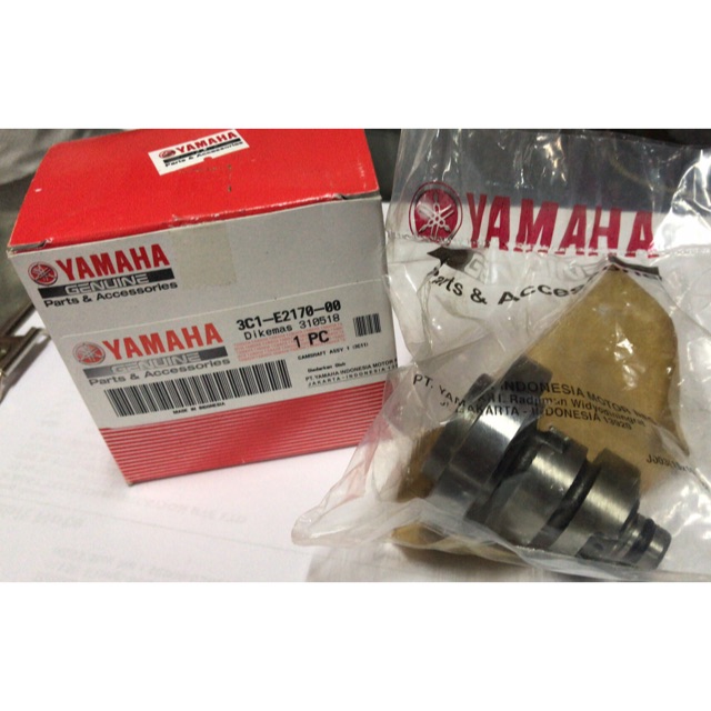 Yamaha FZ150 Cam shaft assy 100% Original part Hong Leong HLY camshaft LC Lc135 Y15 Y15zr ysuku ...