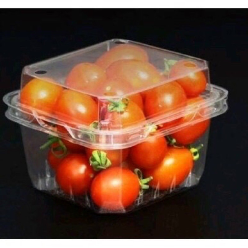 50 Plastic cherry tomato boxes P250A | Shopee Malaysia