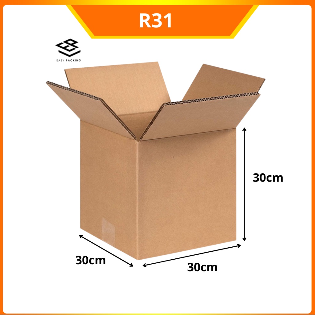 A Flute 5mmThinkness (30cm Height) Carton Box Packing Box Packaging ...