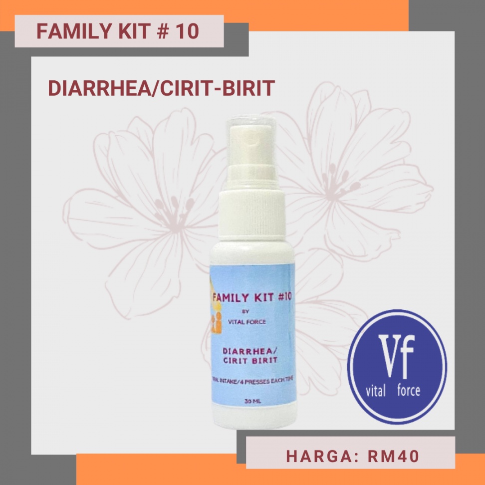 FAMILY KIT DIARRHEA (CIRIT BIRIT) | Shopee Malaysia