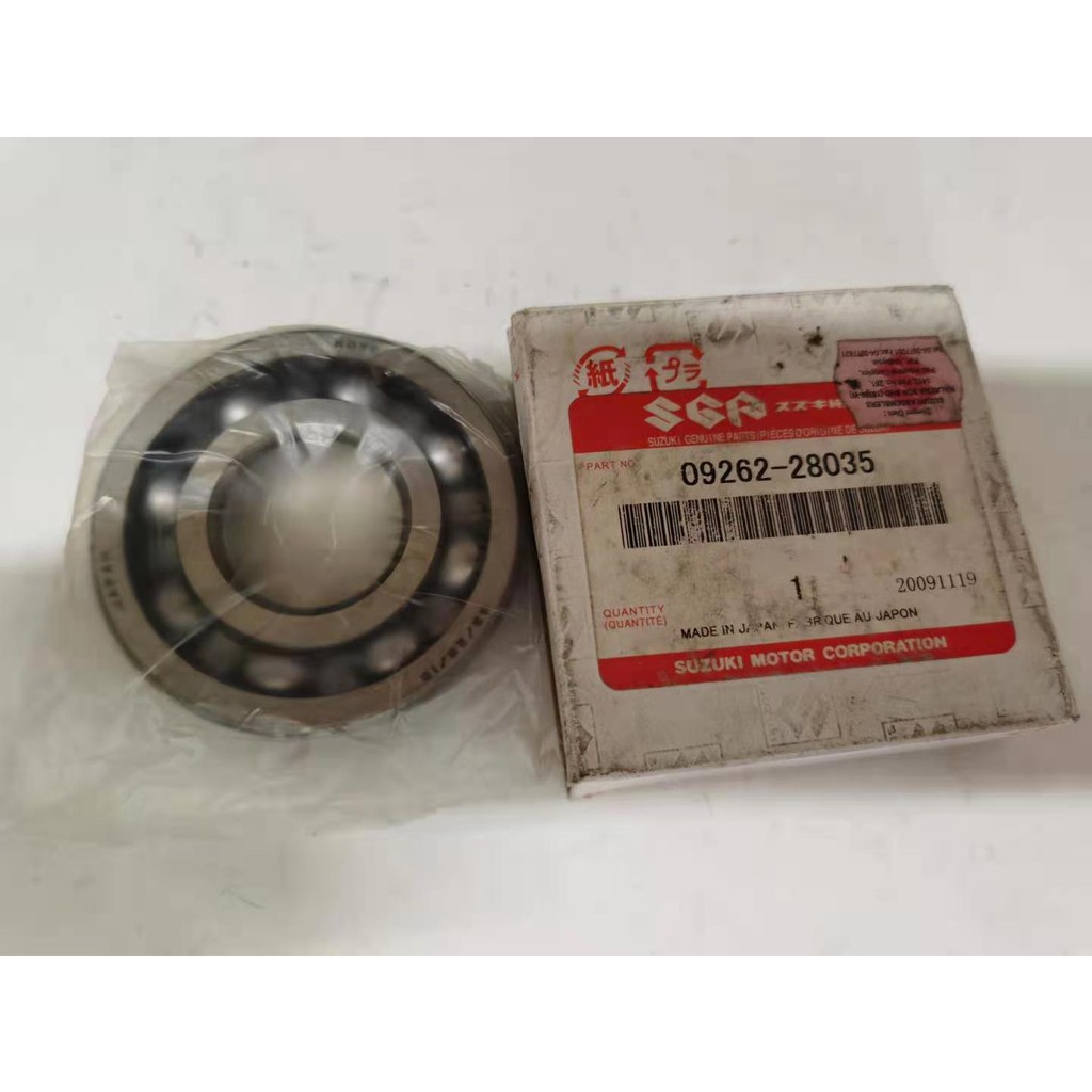 SUZUKI FX125 CRANK SHAFT RIGHT SIDE BEARING (09262-28035) JAPAN 63/28 ...