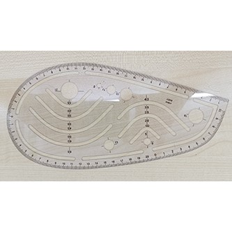 Multi funtion sewing ruler /Pembaris multifuntion jahitan JHT302 ...