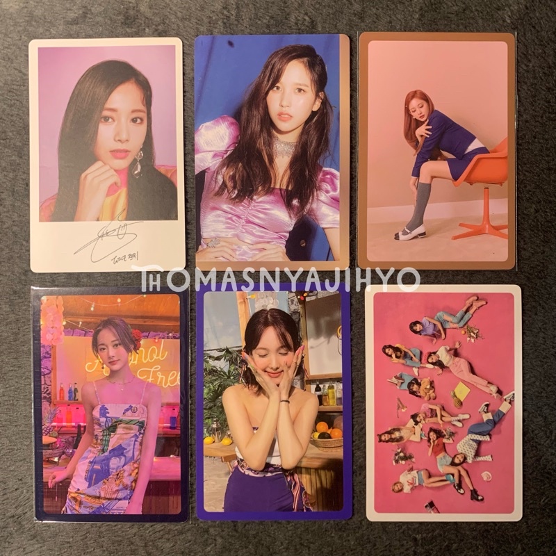Twice POB/PO BENEFIT OFFICIAL PHOTOCARD YES OR YES,FEEL SPECIAL,FANCY ...