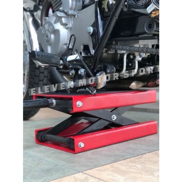 JACK LIFT MOTORCYCLE HEAVY DUTY PORTABLE LIFT MOTOR SCRAMBLER PADDOCK ...