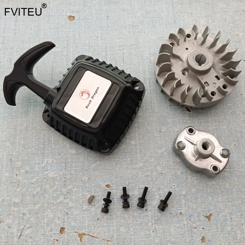 [LOCAL STOCK] Easy start Pull starter and Flywheel kits fit 23-32cc engine for 1/5 scale Baja ...