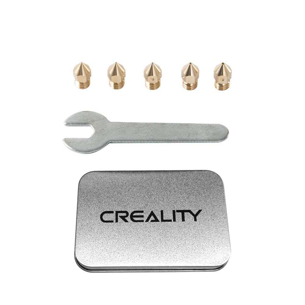 Creality 3D Printer Universal Nozzles Kit Brass Extruder Print Head ...