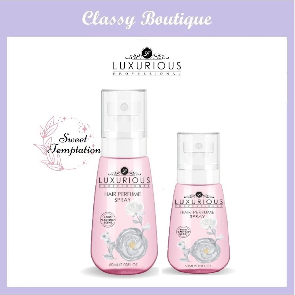 Luxurious Wangi Rambut Hair Serum Hair Spray Mist ( SWEET TEMPTATION ...