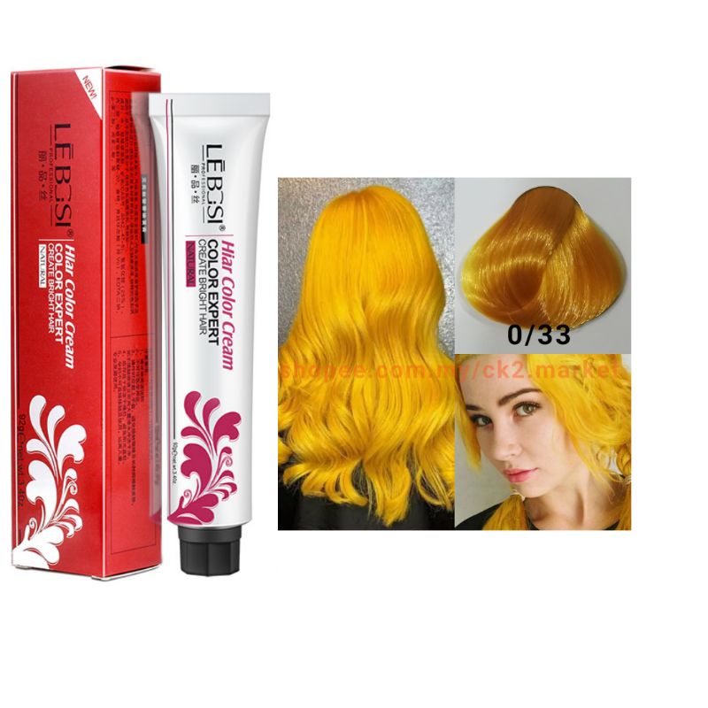 (READY STOK)0/33FASHION GOLD YELLOW/Fashion Hair Color Saloon ...
