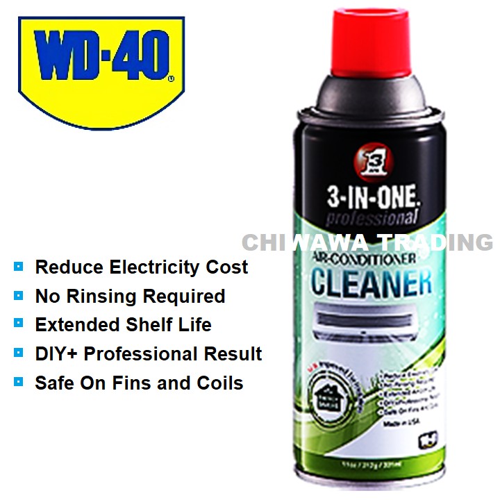WD 40 3 IN ONE DIY Professional Air Conditioner Air Cond Cleaner 331mL | Shopee Malaysia