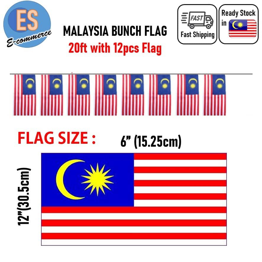 Malaysia Flag | Flag Malaysia | Jalur Gemilang | Bendera Malaysia ...