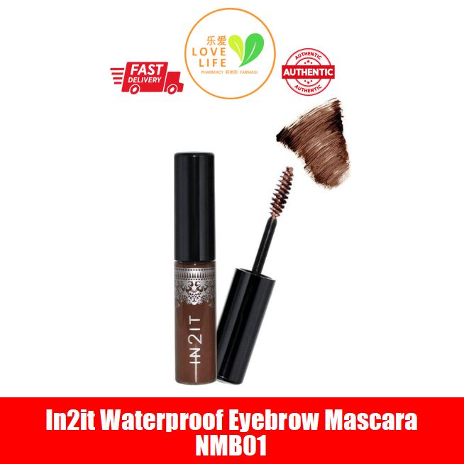 OFFER In2it Waterproof Eyebrow Mascara NBM01, NBM02, NMB03 NBM01 Deep ...