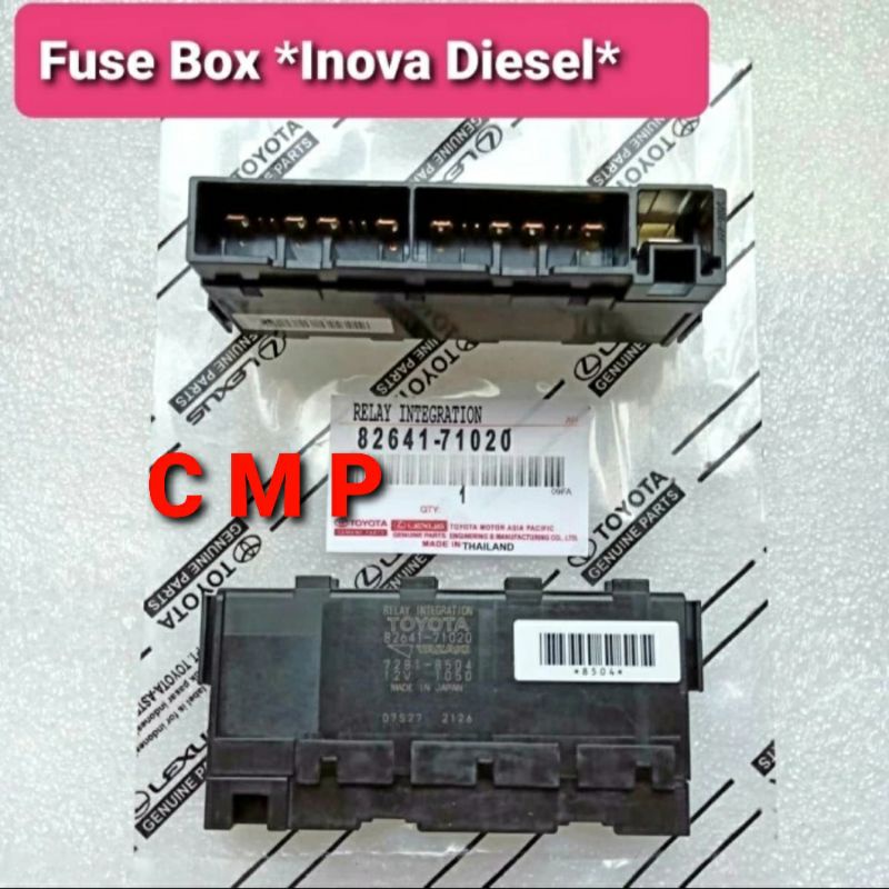 FUSE BOX TOYOTA INOVA INNOVA DIESEL FUSE BOX | Shopee Malaysia