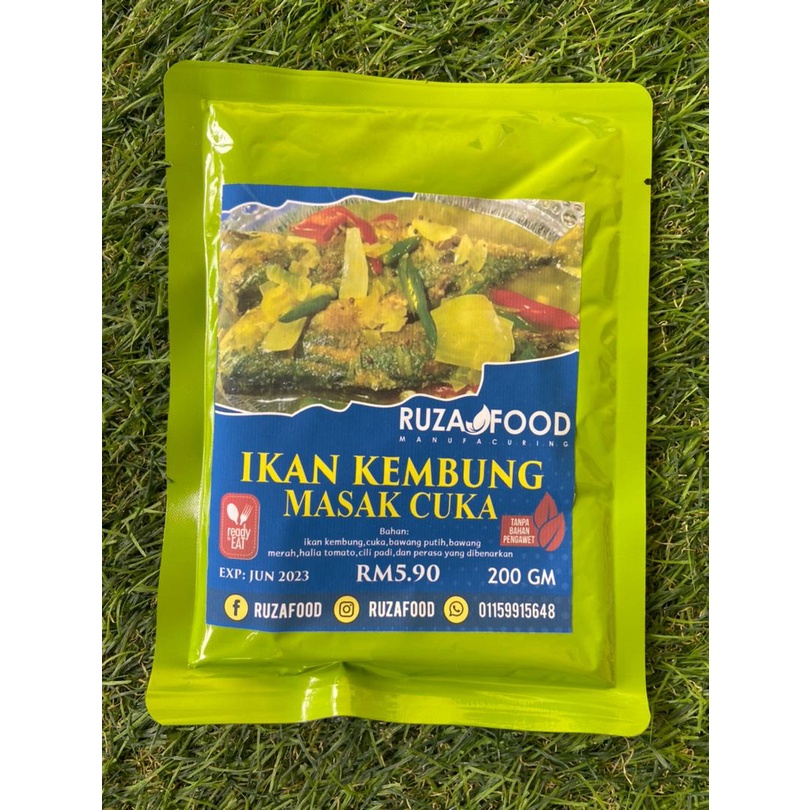 Ikan Kembung Masak Cuka/Ready To eat/Mudah dan ringkas/halal/produk islam/kilang berstatus gmp ...