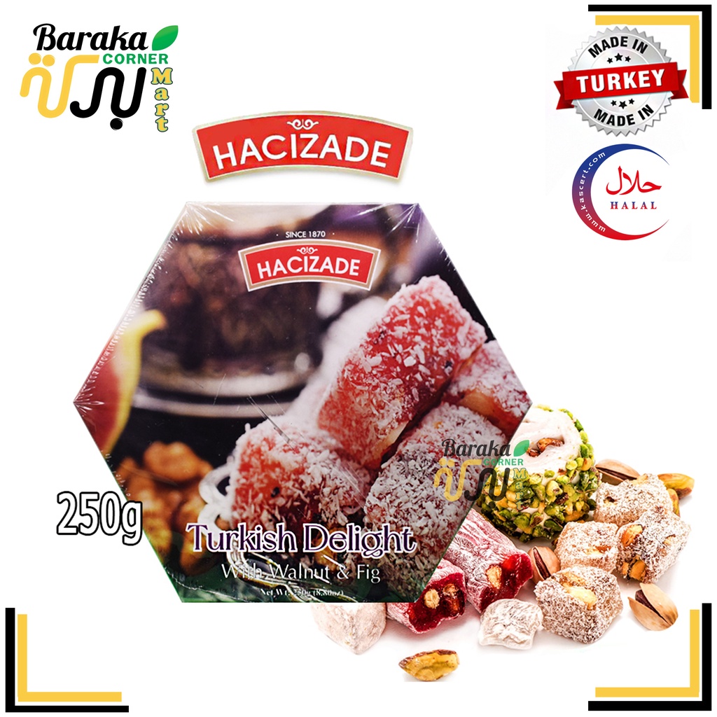 Turkish Delights Lokum Dari Turki Sedap Manisan Turkish Sweet Nougat ...