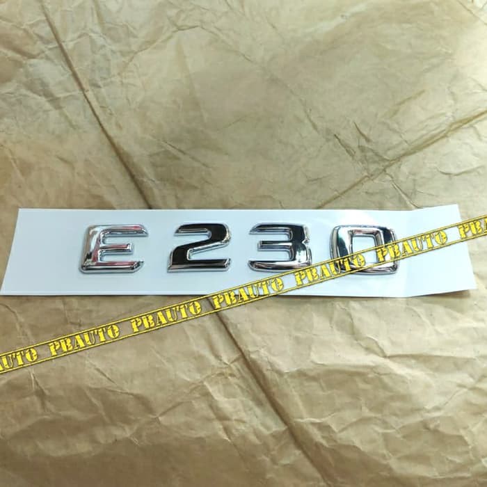 "E230" Letter Emblem / Mercedes Benz Letter Emblem - mercy logo ...