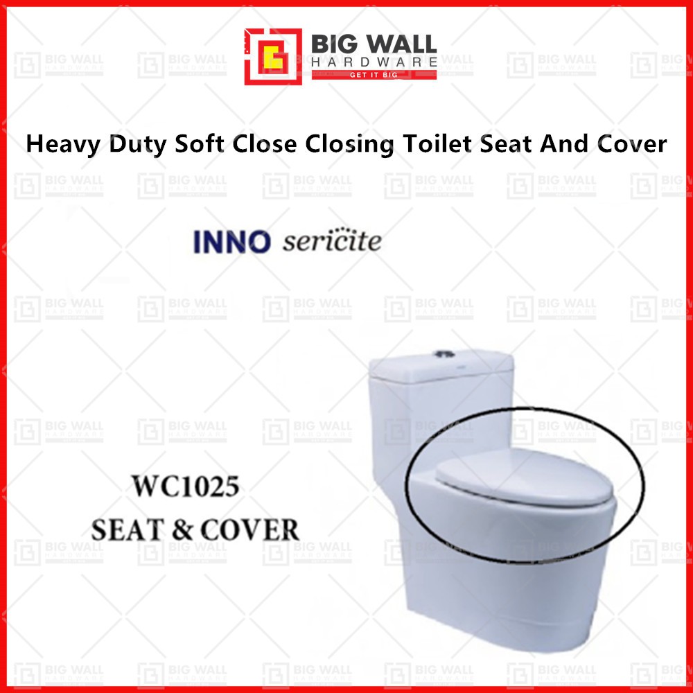 Inno Sericite Heavy Duty Soft Close Closing Toilet Seat And Cover For ...