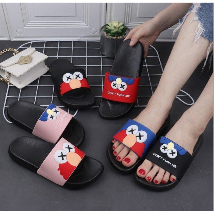 *Unisex Adult Slipper Sesame Street Elmo *ct | Shopee Malaysia