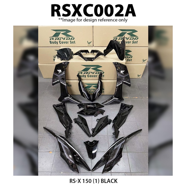 Honda RS-X RSX RSX150 (1) Cover Set Rapido New | Shopee Malaysia
