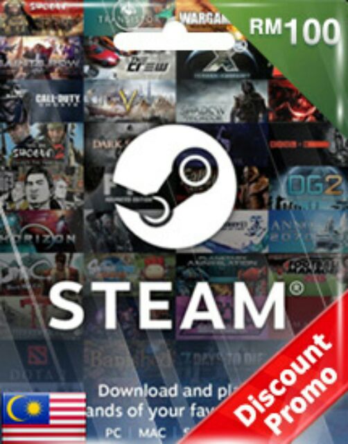 RM100 STEAM WALLET CODE (MY) DISCOUNT PROMO | Shopee Malaysia