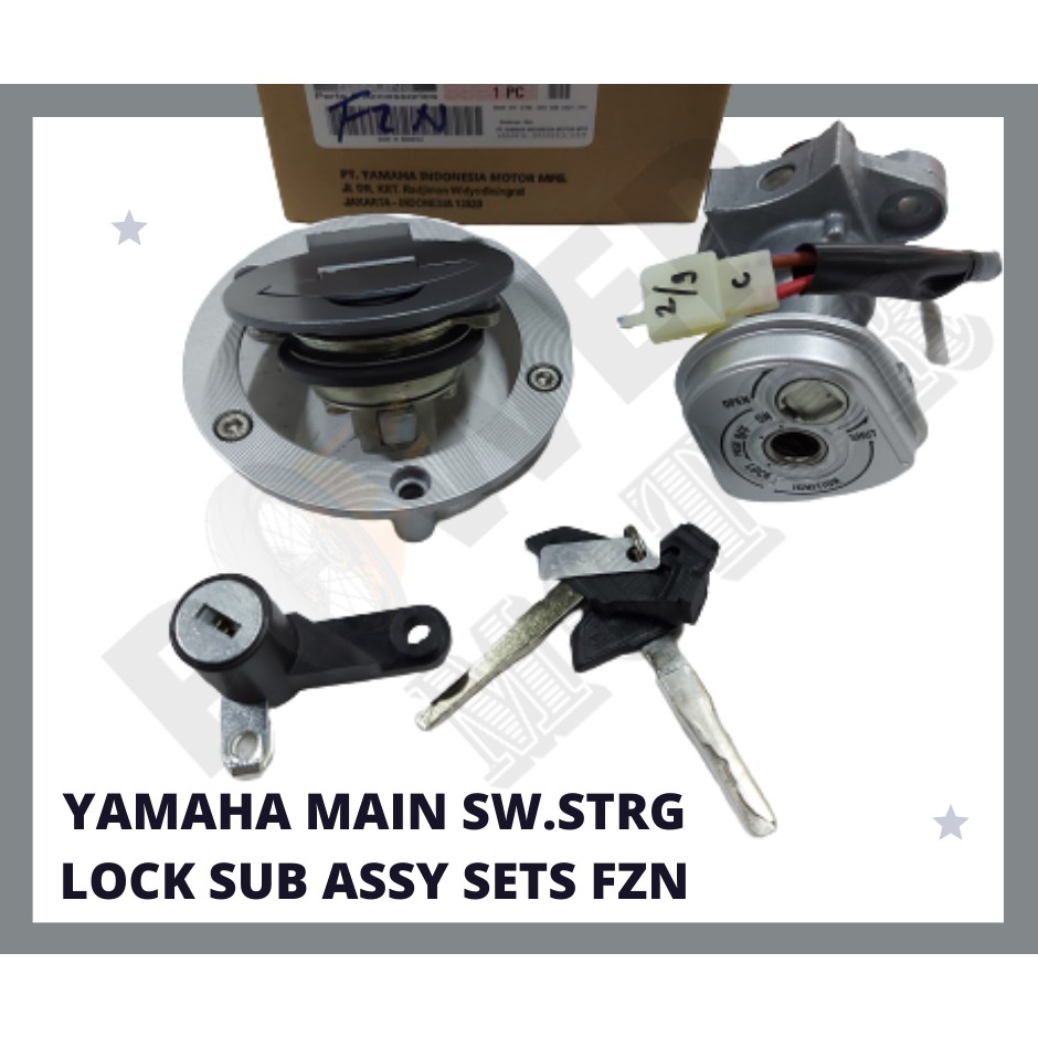 YAMAHA MAIN SW.STRG LOCK SUB ASSY SETS FZN | Shopee Malaysia