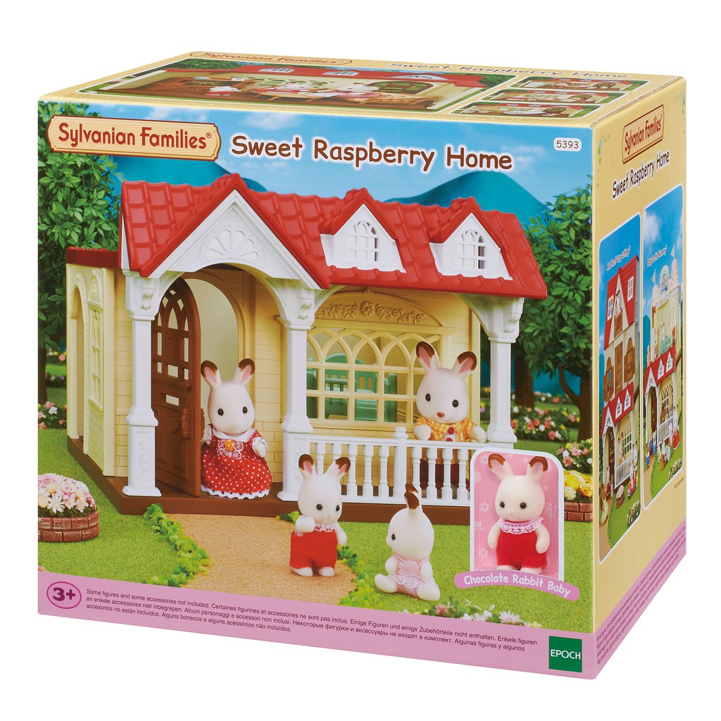 Sylvanian Families - Sweet Raspberry Home #5393 | Shopee Malaysia