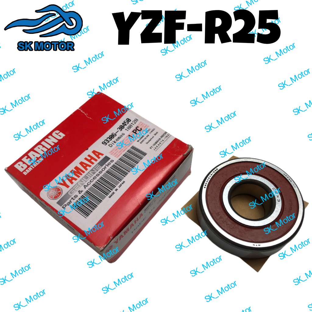 Yamaha YZF-R25 / R3 / MT-25 MT25 Original Rear Sprocket Hub Bearing ...