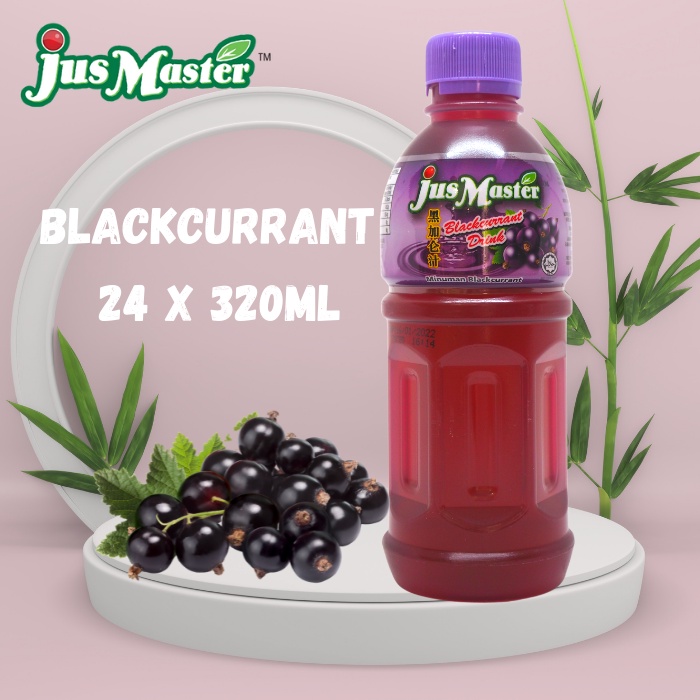 Jus Master Blackcurrant Flavour Drink(24 x 320ML) | Shopee Malaysia