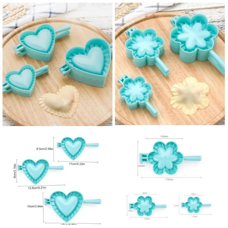 ACUAN BENTUK ' LOVE / BUNGA ' KARIPAP / LOVE/ FLOWER SHAPE CURRY PUFF ...