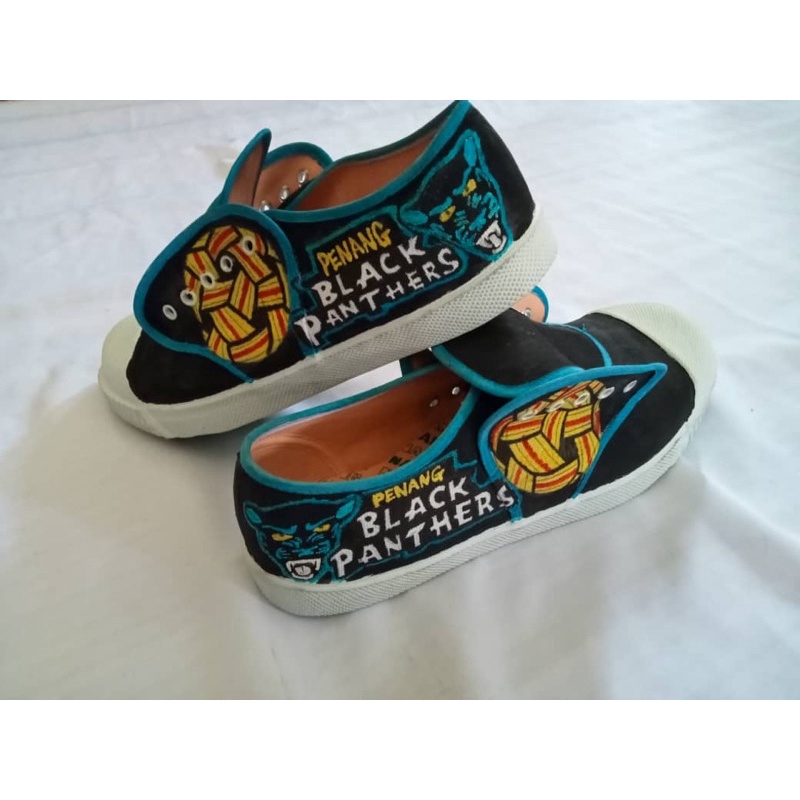 Kasut Nanyang / Breaker 4x4 Stylo PENANG BLACK PANTHER Fancy Champ ...