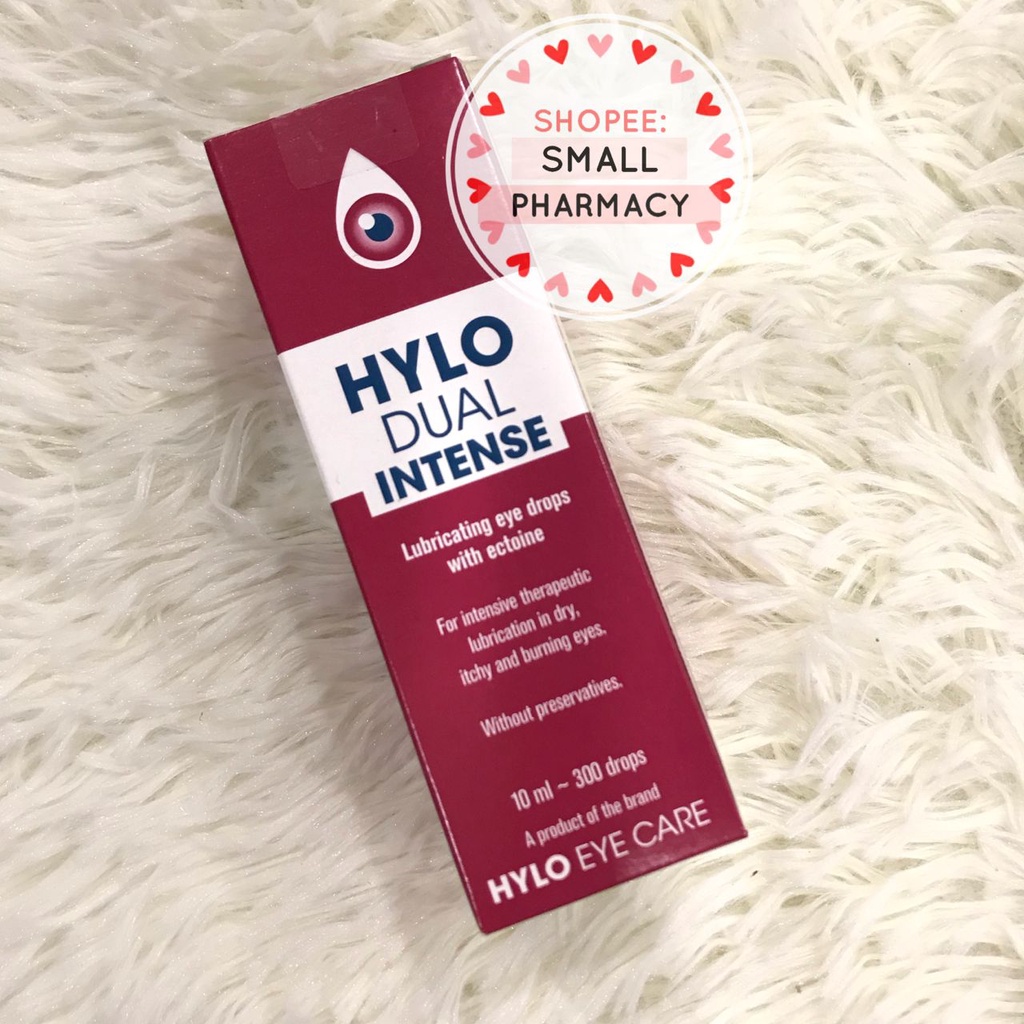 Hylo Dual / Dual Intense Lubricating Eye Drops with ectoine 10ml ...