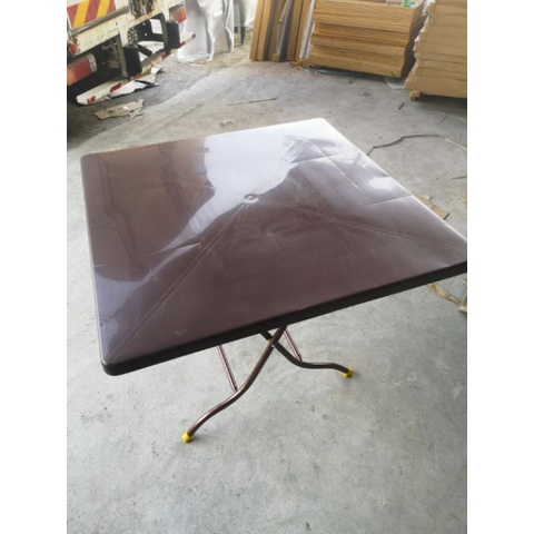 READYSTOK - MEJA NIAGA MEJA MAKAN MAMAK BOLEH LIPAT MUDAH GUNA 3x3 3V ...