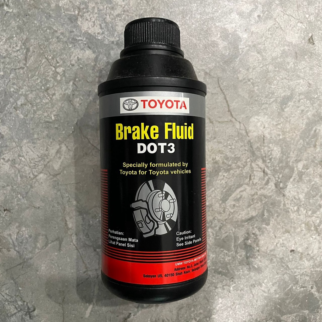 ORIGINAL TOYOTA GENUINE BRAKE FLUID BRAKE OIL DOT 3 330ml 08823-80230 ...