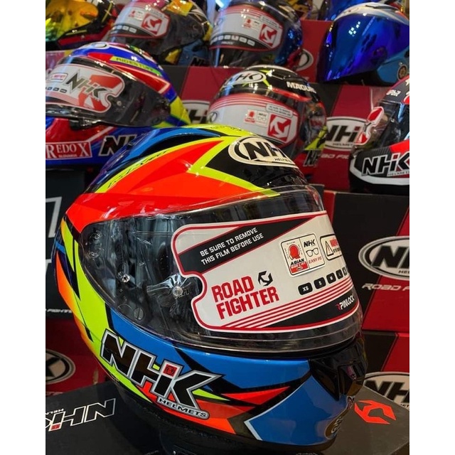 NHK GPR TECH RYUSEI (FULLFACE) | Shopee Malaysia