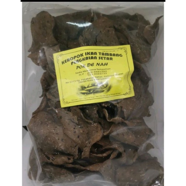 🔥READY STOCK🔥KEROPOK IKAN TAMBANG ASLI POK DE NAH PENGKALAN SETAR ...