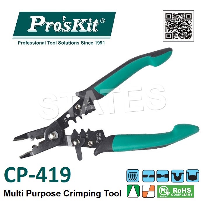 Pro'sKit CP-419 Multi Purpose Crimping Tool | Shopee Malaysia