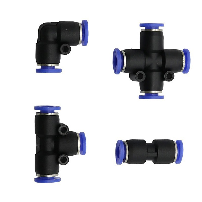 3 Pcs 6mm Slip-lock Quick Connector 2,3,4 Way,90 Degrees Atomization ...