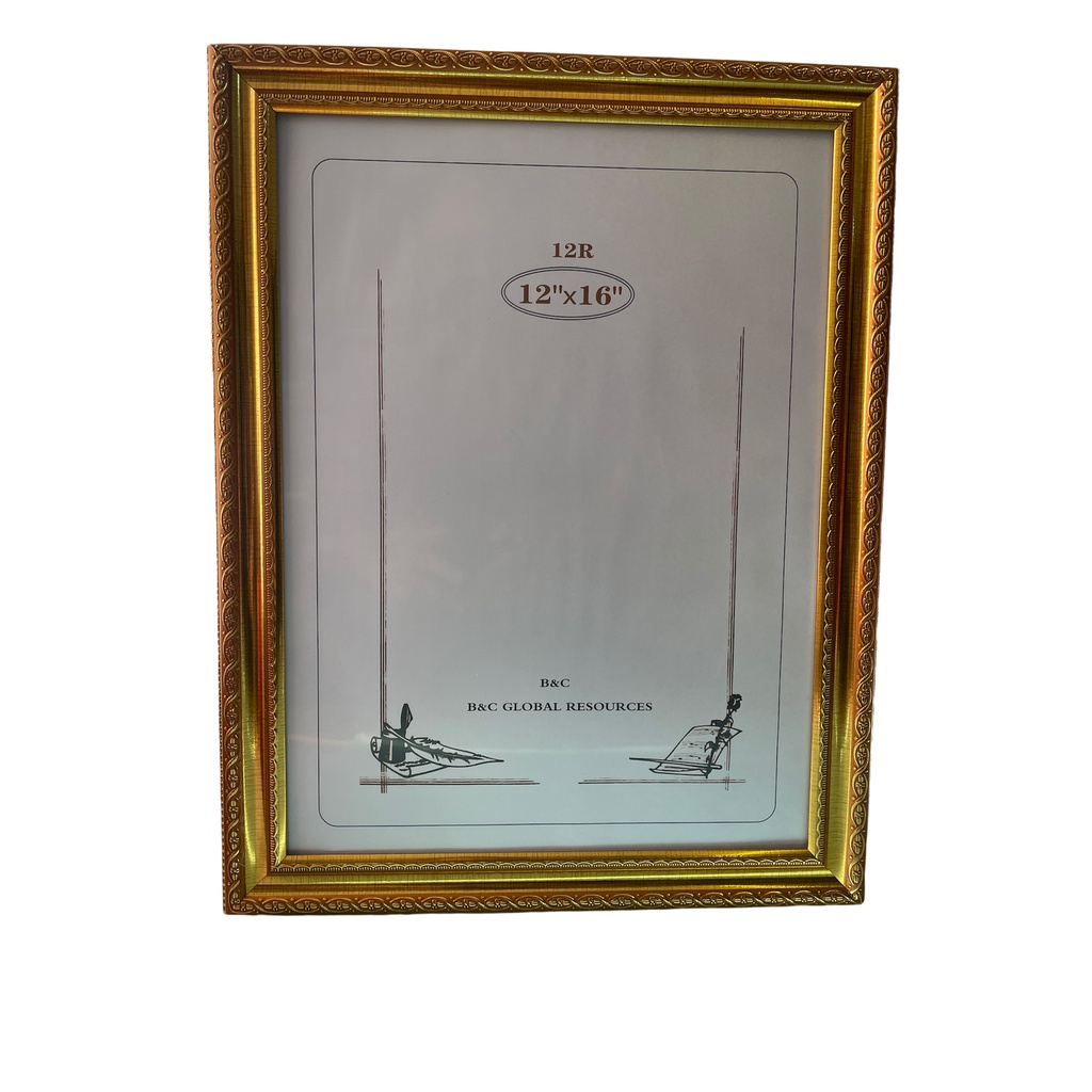 Photo Frame Size A4/11R/12R/A3 - Gold Color(1pc) | Shopee Malaysia