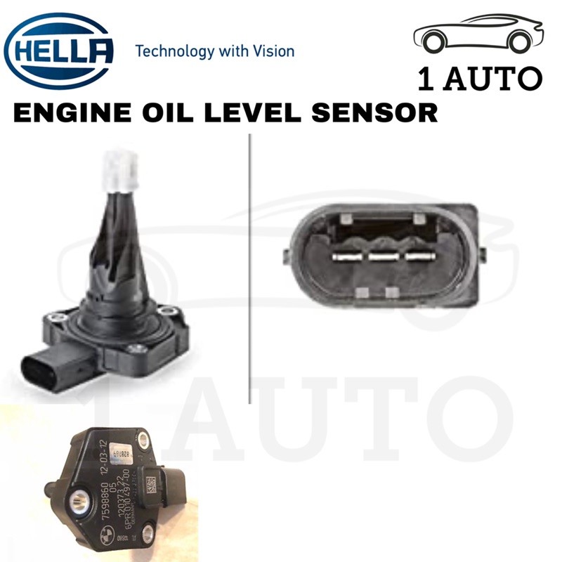 HELLA GERMANY ENGINE OIL LEVEL SENSOR BMW F10 F22 F30 F32 F34 F07 X3 ...