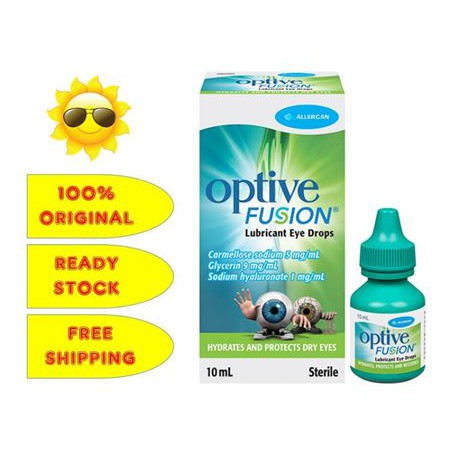 Refresh Optive Fusion Eye Drops (10ml) | Shopee Malaysia