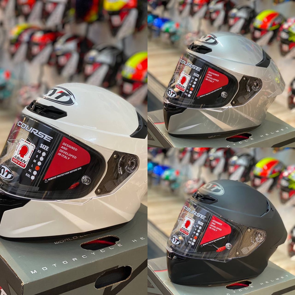 KYT TT Course Plain Color 2022 | Shopee Malaysia